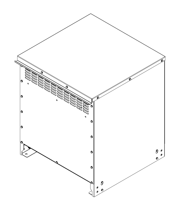 Power Transformer/Resistor Enclosure - Switcher Electric
